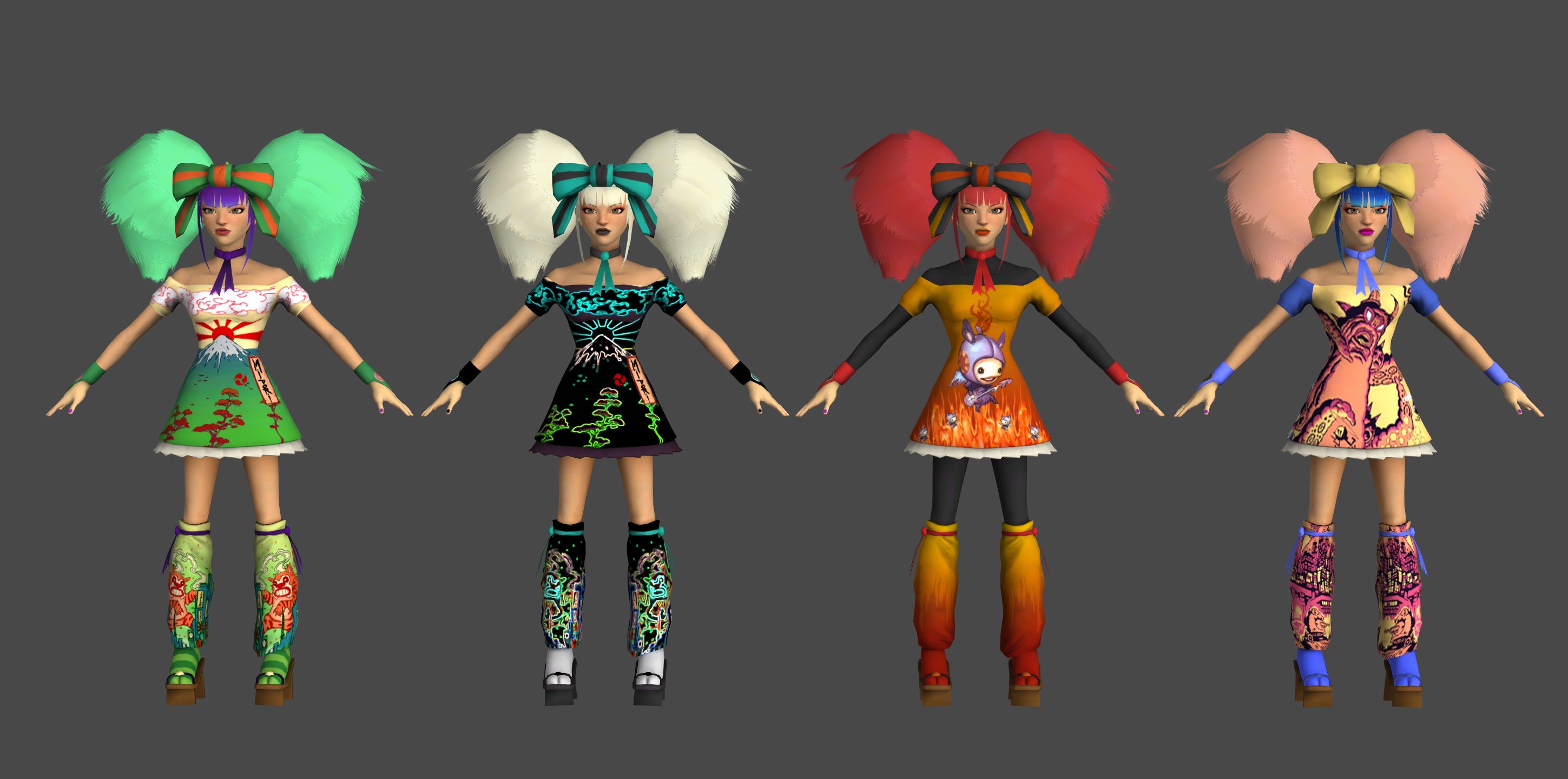 Guitar Hero 3 - Midori (Puffball) For XPS by roodedude on DeviantArt