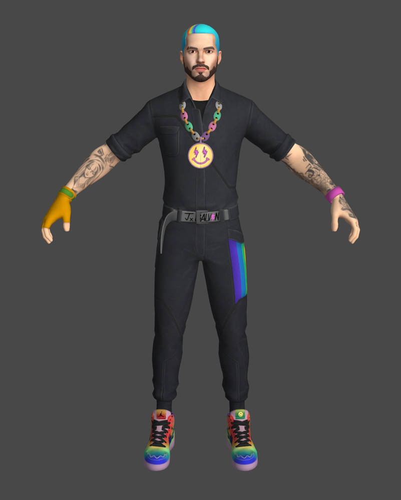 Fortnite - J Balvin For XPS by roodedude on DeviantArt