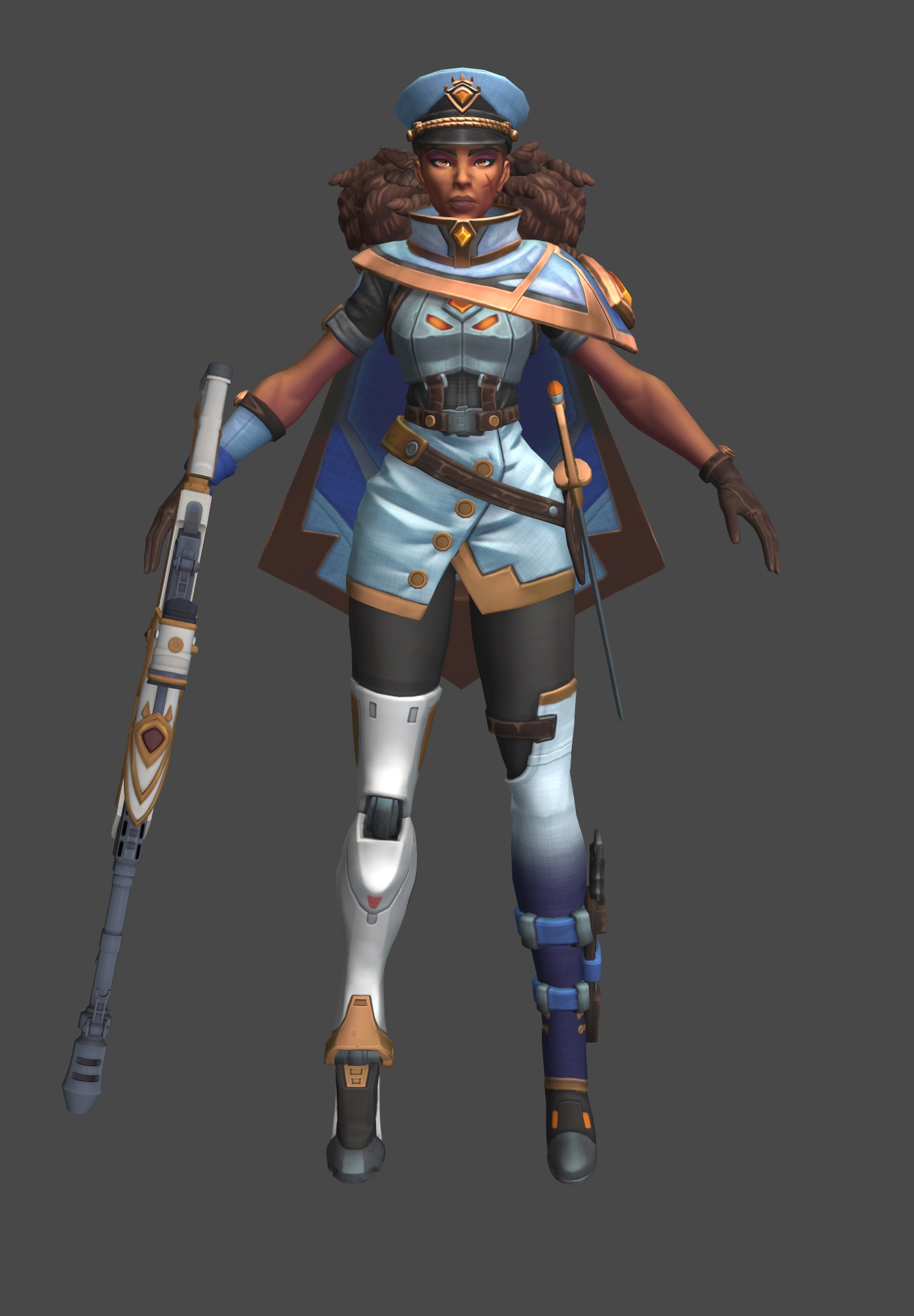 Paladins - Octavia For XPS by roodedude on DeviantArt