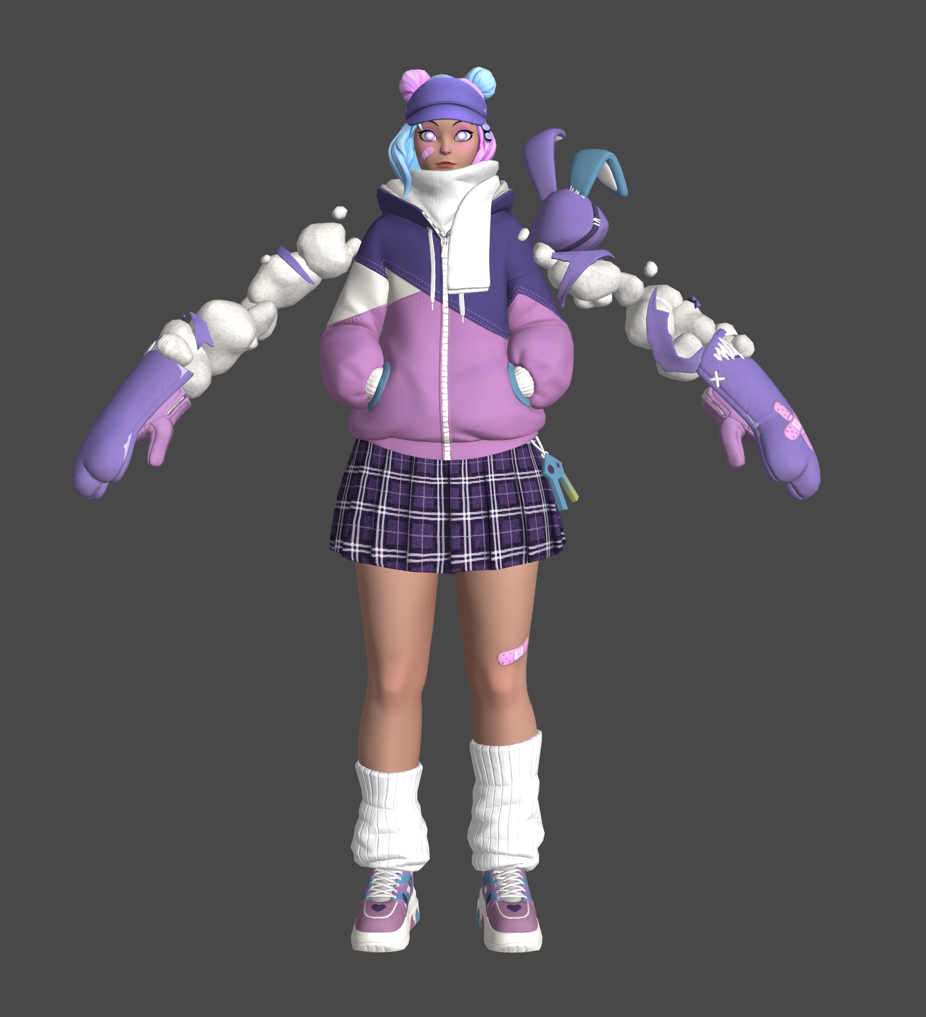 Fortnite Leelah For Xps By Roodedude On Deviantart