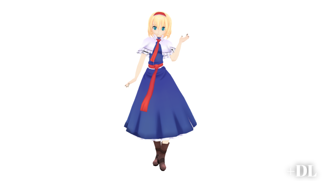 MMD Alice Margatroid by YoshiakiMMD on DeviantArt