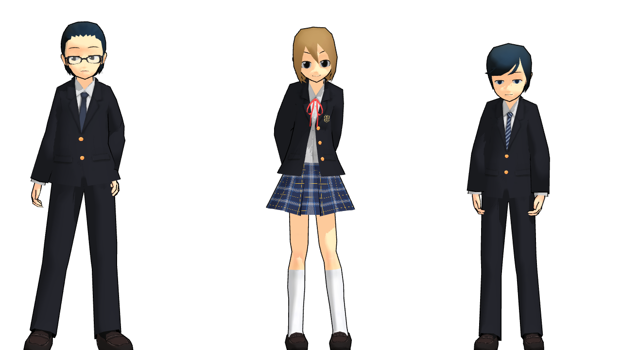 MMD People Wall by YoshiakiMMD on DeviantArt