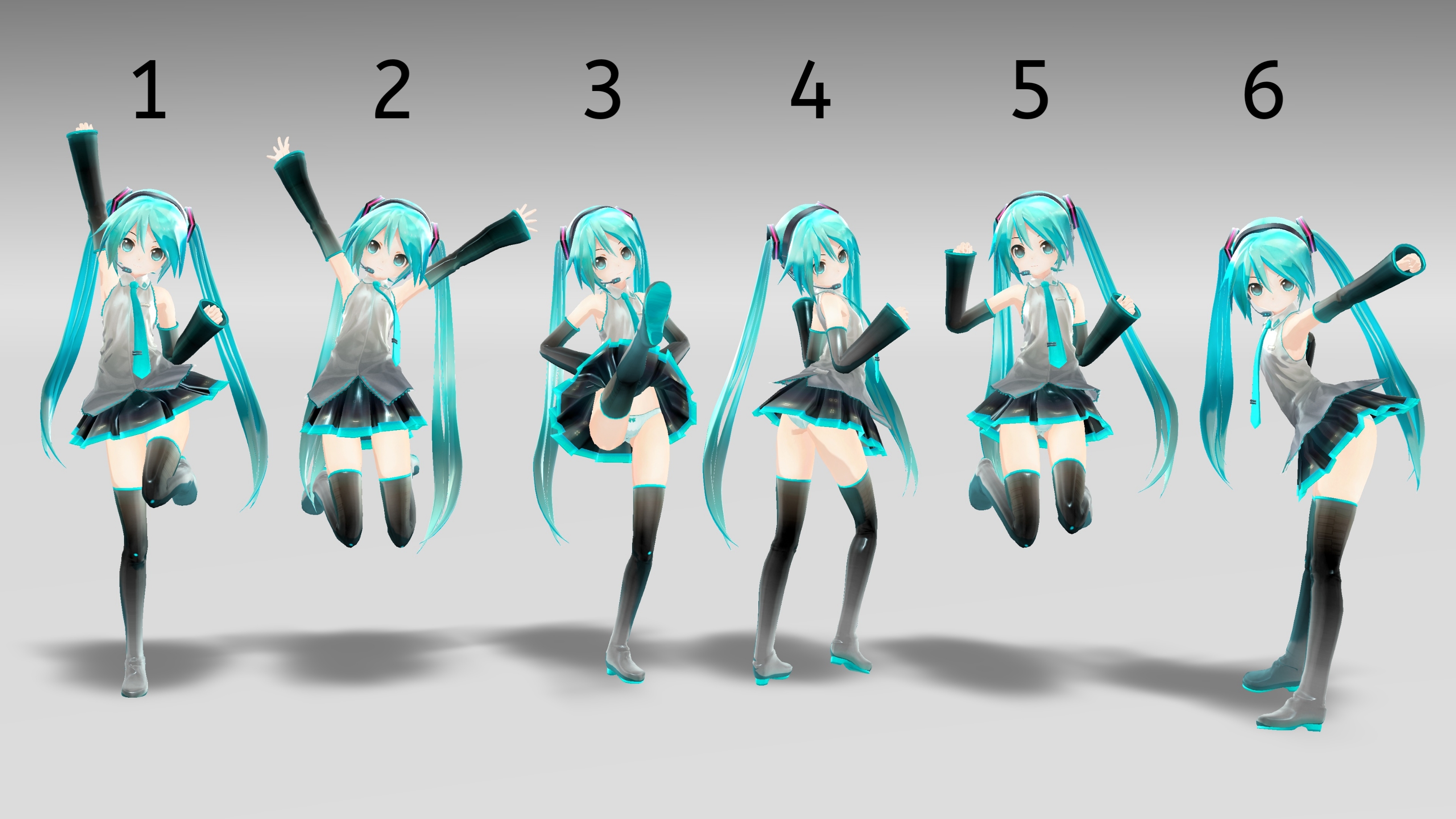 MMD Cheerleader Pose Pack + DL by YoshiakiMMD on DeviantArt
