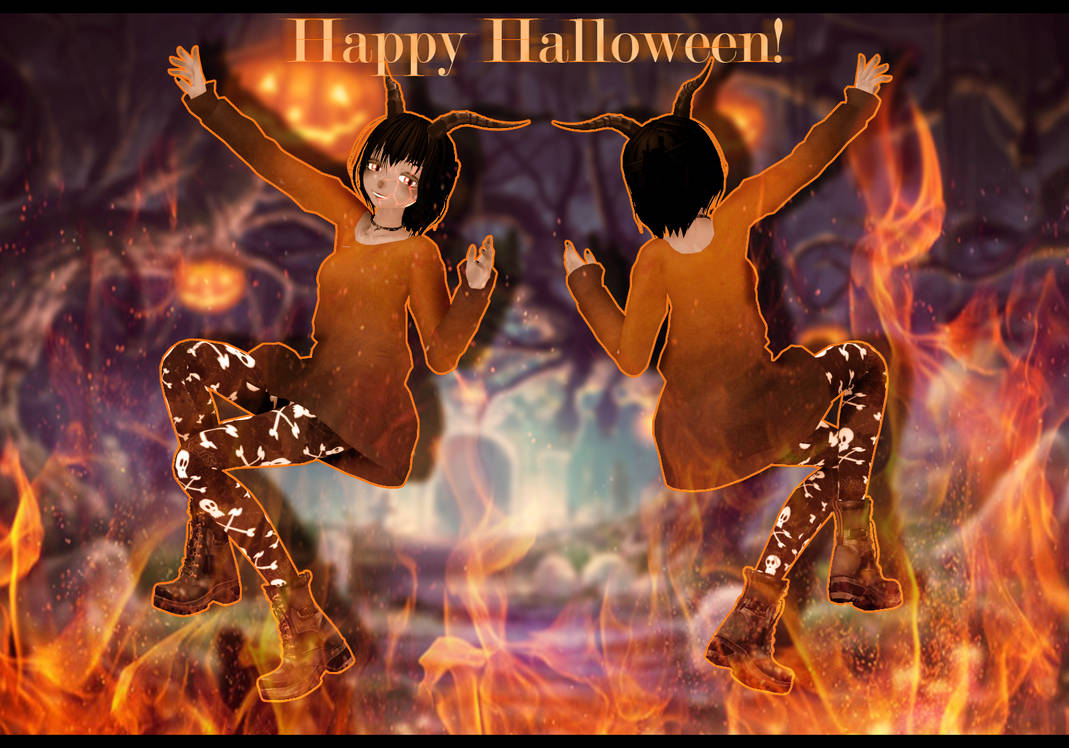[MMD - Model] .: TDA Self ver. Halloween :. + DL by Nagai-Maro on ...