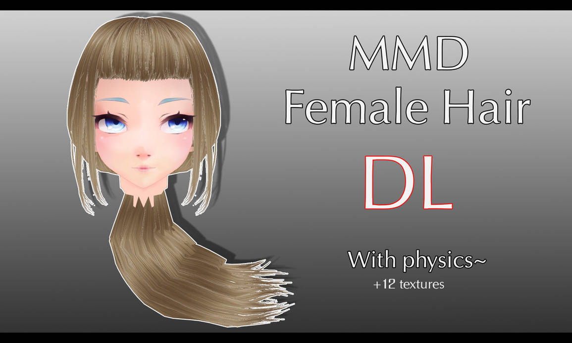 [MMD - Part] Female Hair + DL by Nagai-Maro on DeviantArt