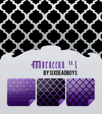 Moroccan Patterns no. 1 by sixdeadboys on DeviantArt