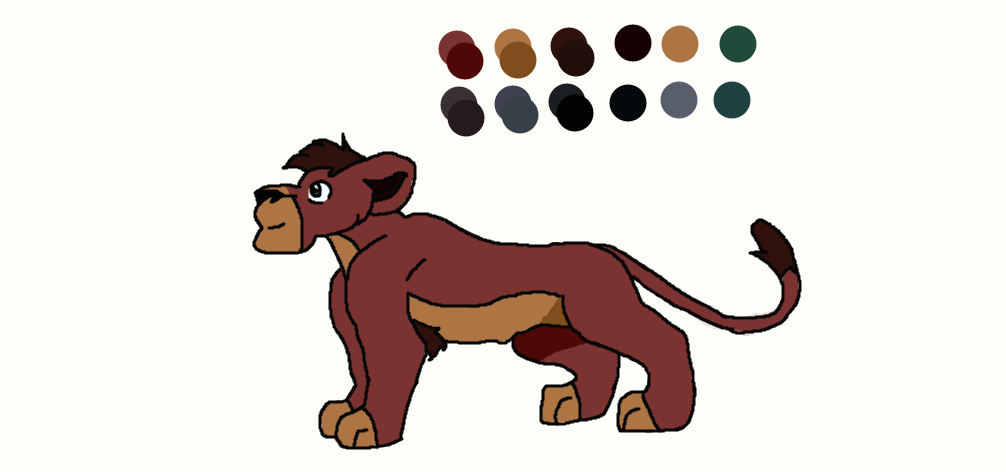 Cub Kovu Color Model by AndrewShilohJeffery on DeviantArt