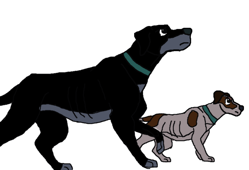 Snitter and Rowf (Digital version) by AndrewShilohJeffery on DeviantArt