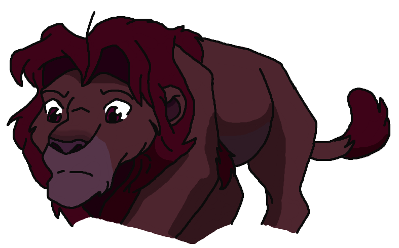 Adult Simba (Digital Version) by AndrewShilohJeffery on DeviantArt