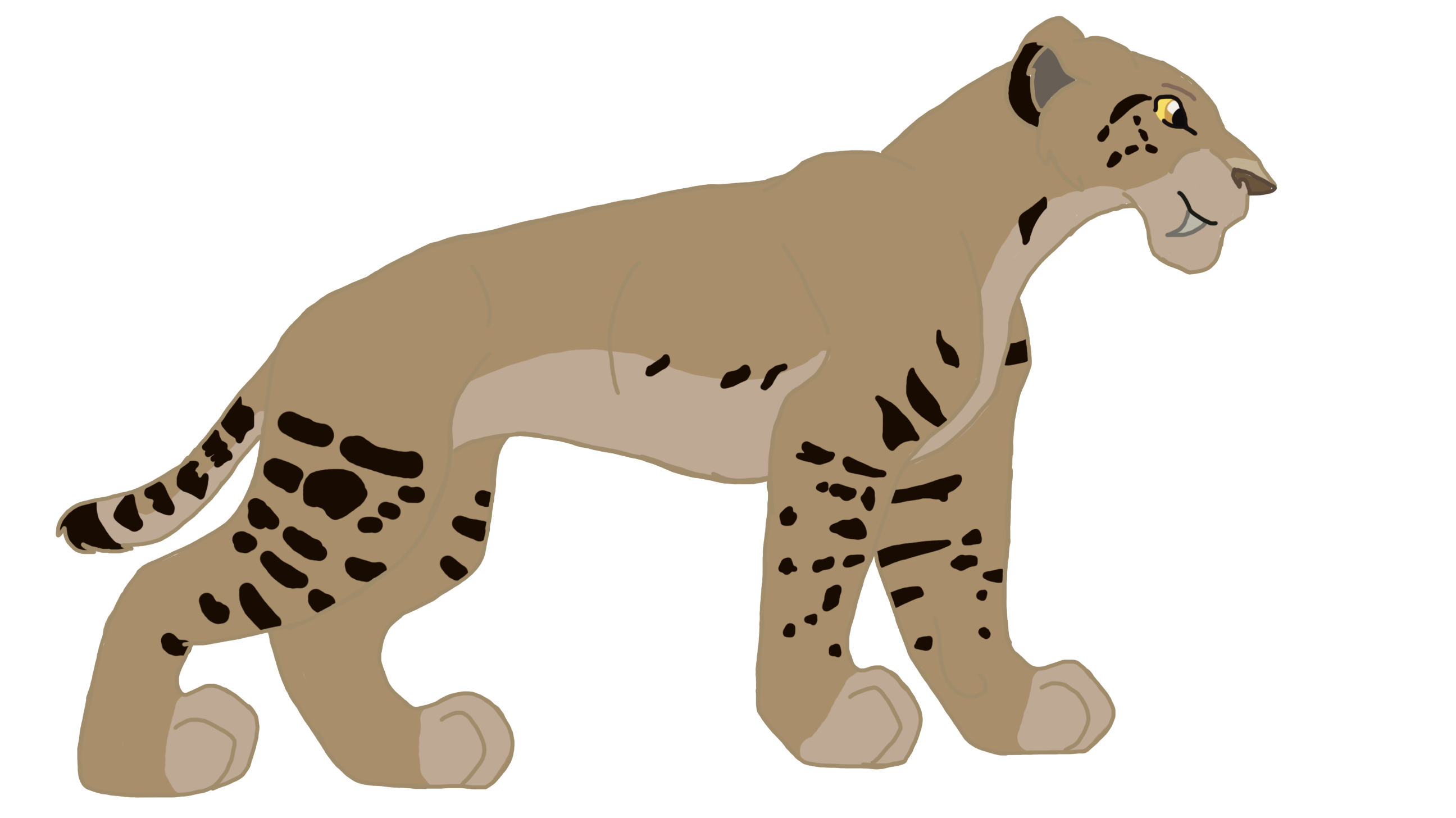 Eurasian Scimitar Toothed Cat by AndrewShilohJeffery on DeviantArt
