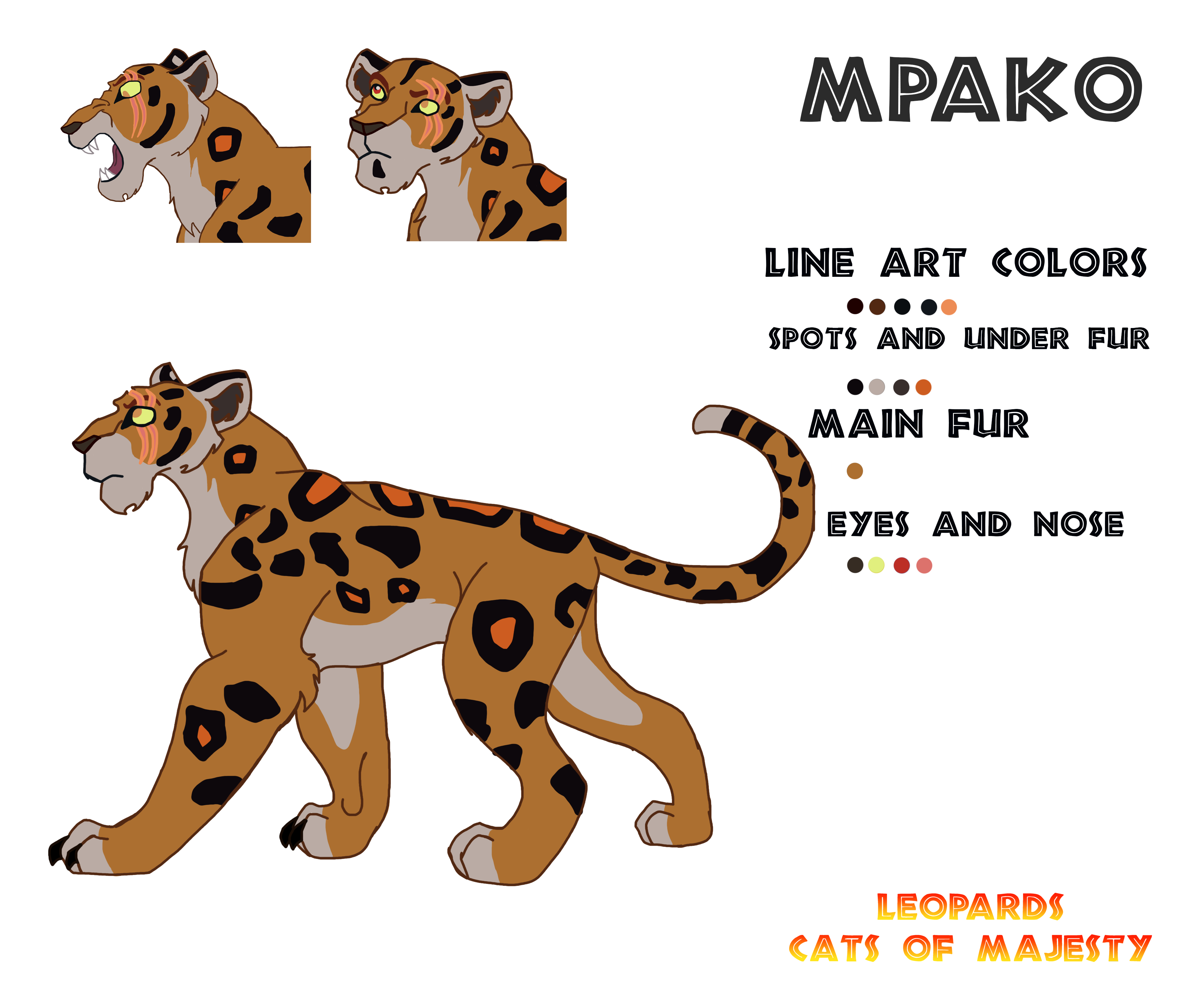 Mpako Model Sheet by AndrewShilohJeffery on DeviantArt
