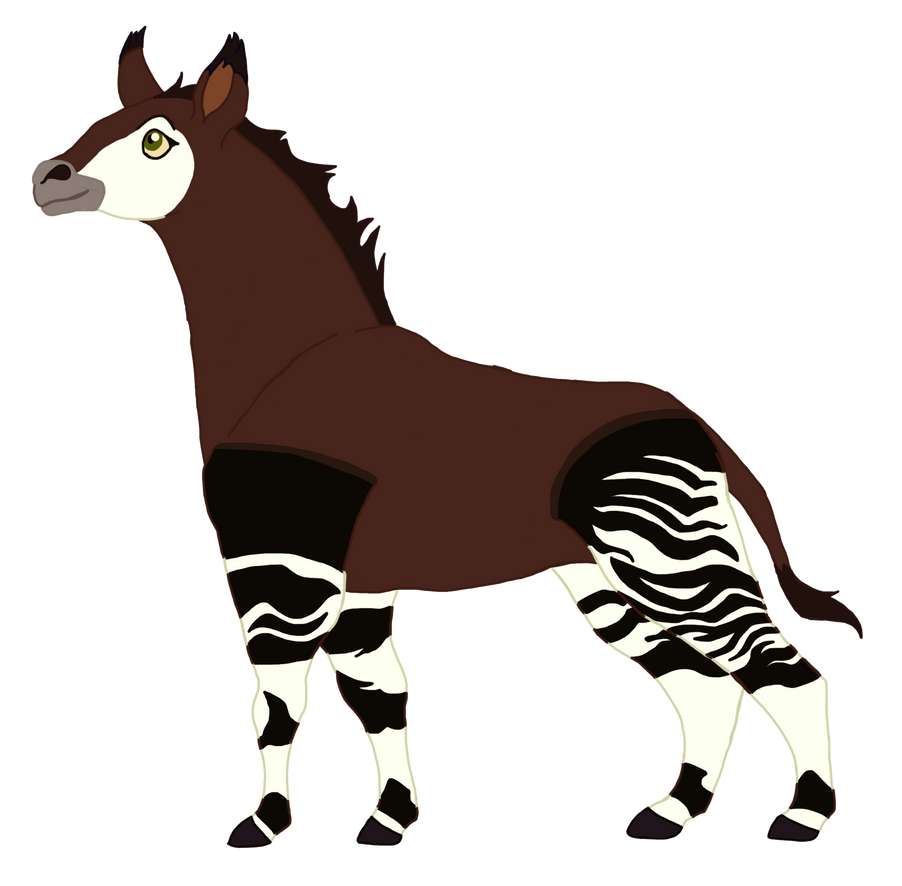 Okapi by AndrewShilohJeffery on DeviantArt