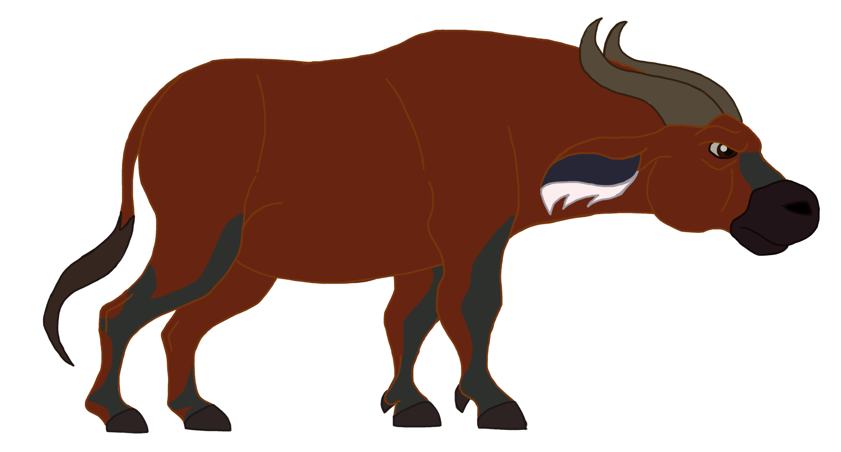 Forest Buffalo by AndrewShilohJeffery on DeviantArt