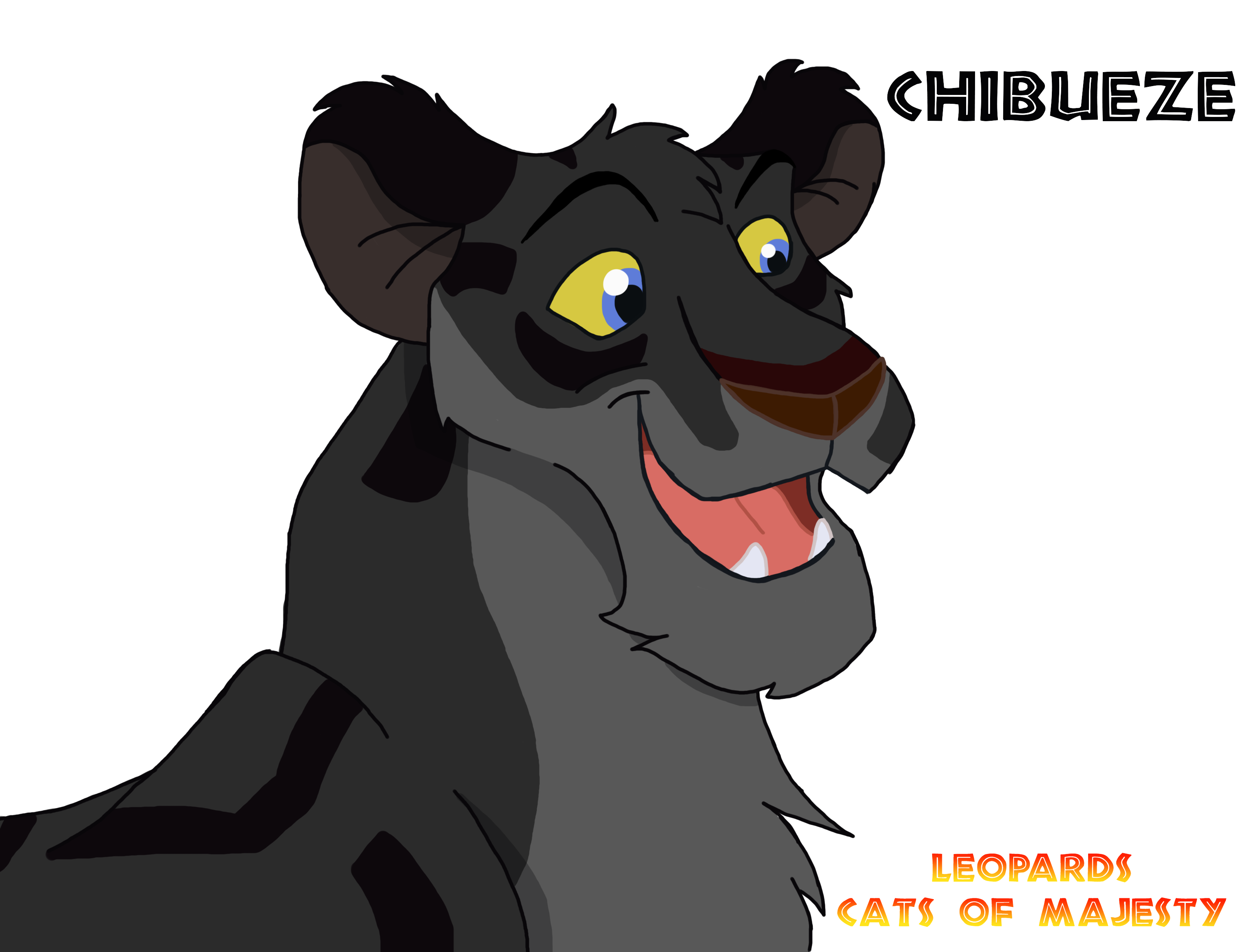 Adult Chibueze smiling by AndrewShilohJeffery on DeviantArt