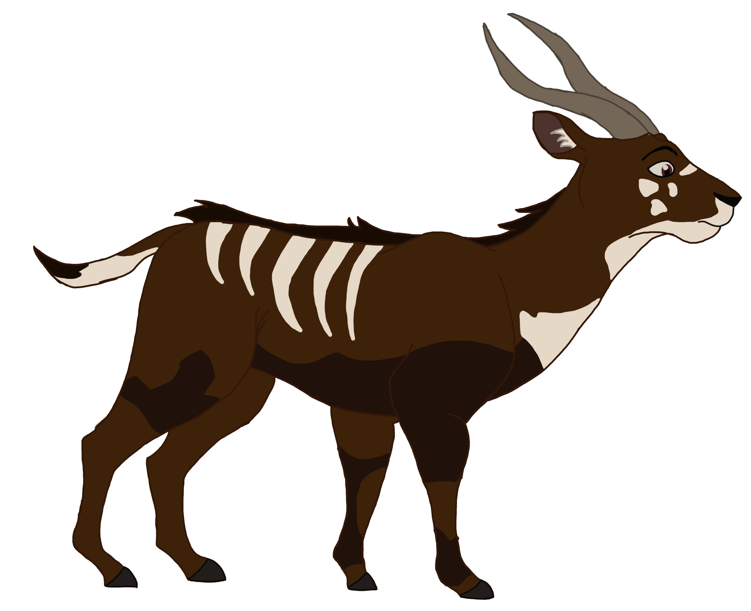 Cape Bushbuck by AndrewShilohJeffery on DeviantArt