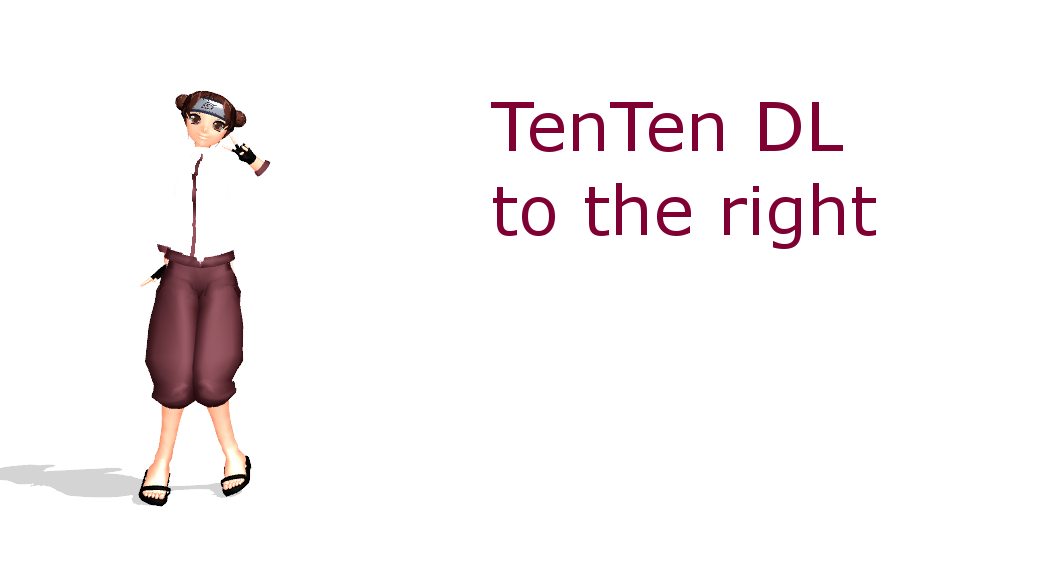 MMD TenTen DL by CelestCSilvari on DeviantArt