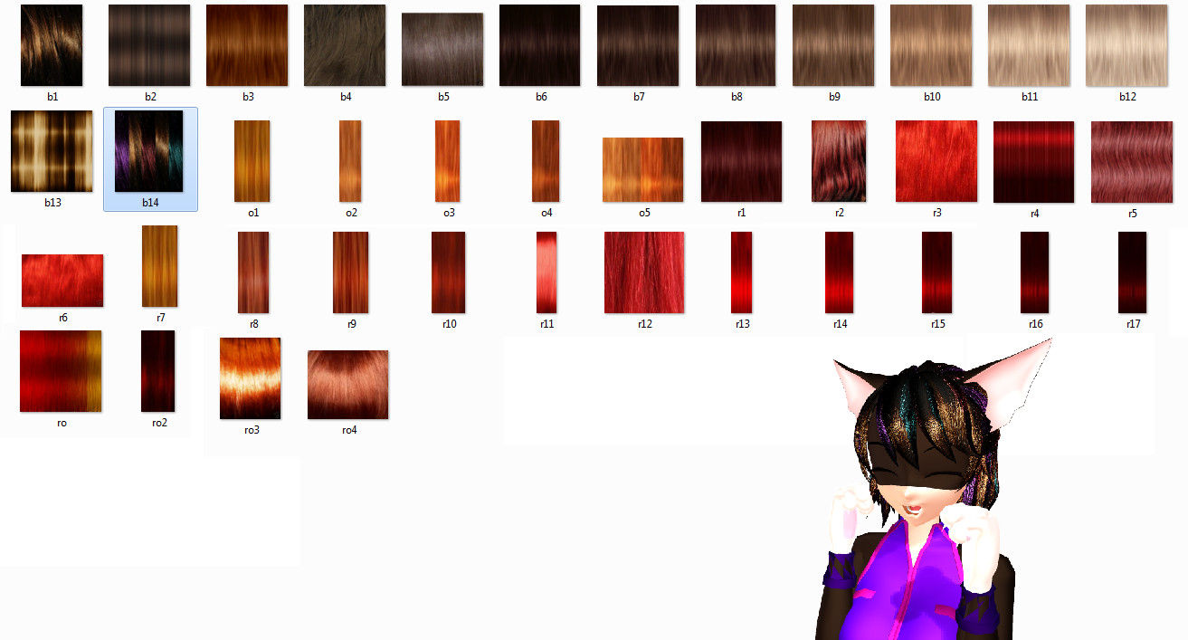 mmd Realistic Hair Texture DL-no more dl- by CelestCSilvari on DeviantArt