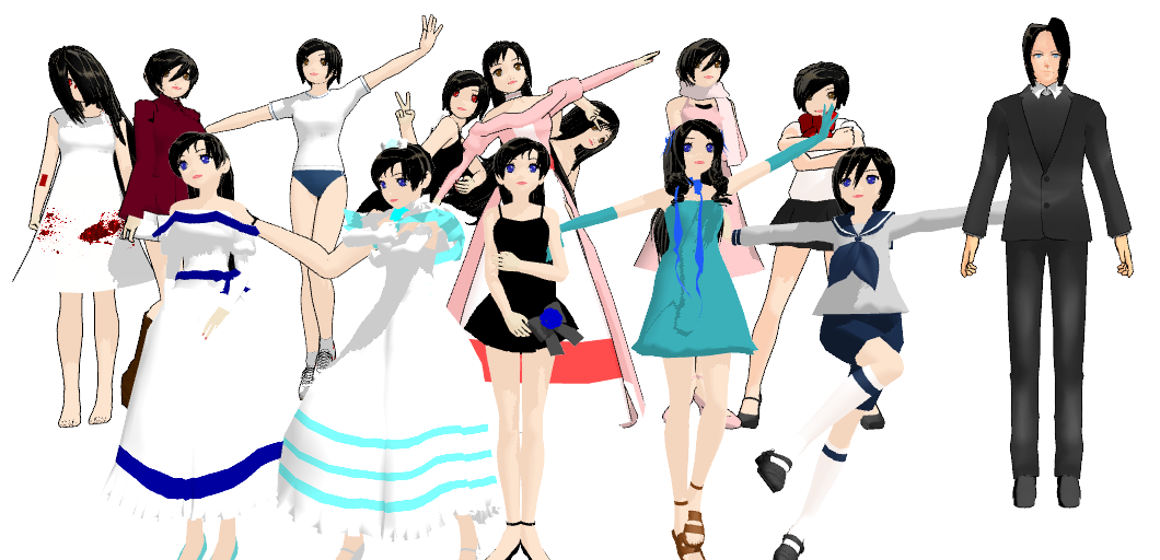 MMD Blood Plus DL by CelestCSilvari on DeviantArt