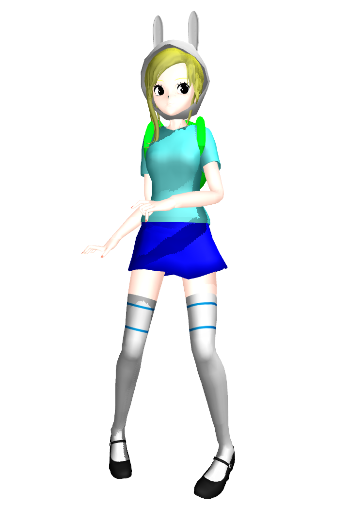 MMD Adventure Time Fionna DL by CelestCSilvari on DeviantArt
