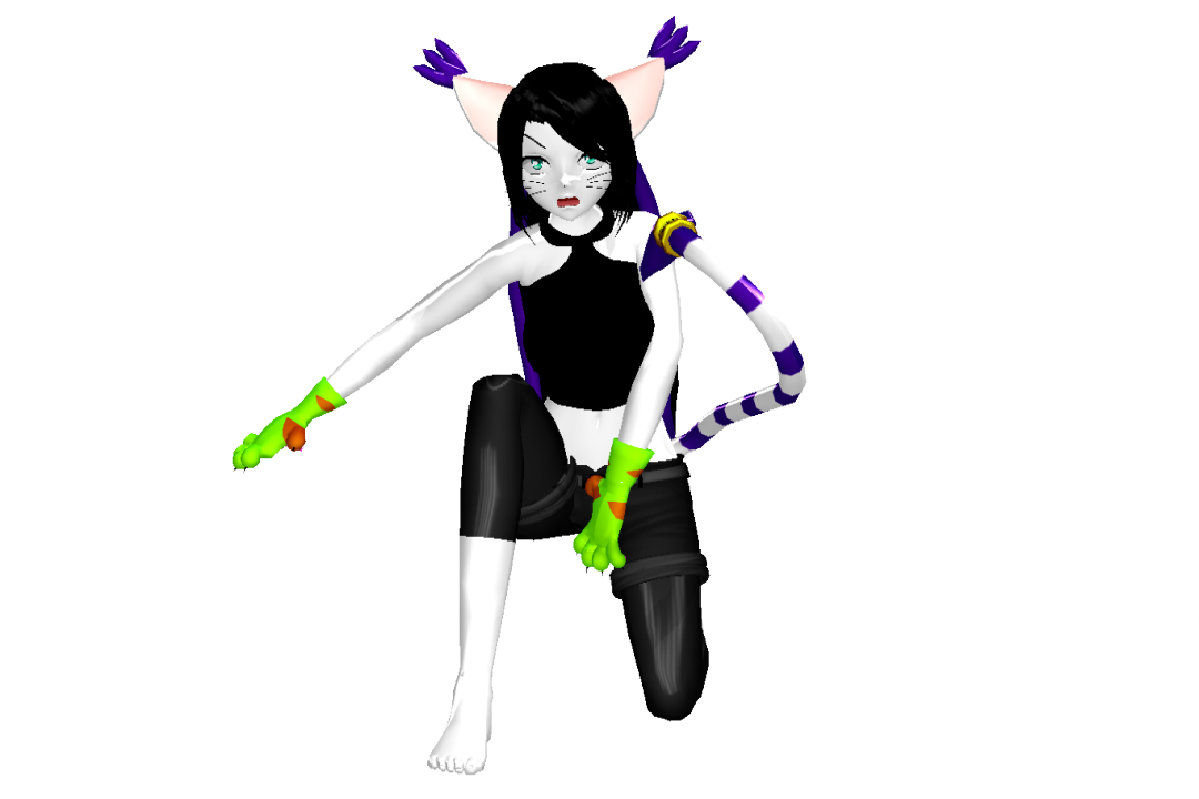 MMD Digimon Gatomon Anthro Style Version 1.1 DL by CelestCSilvari on ...