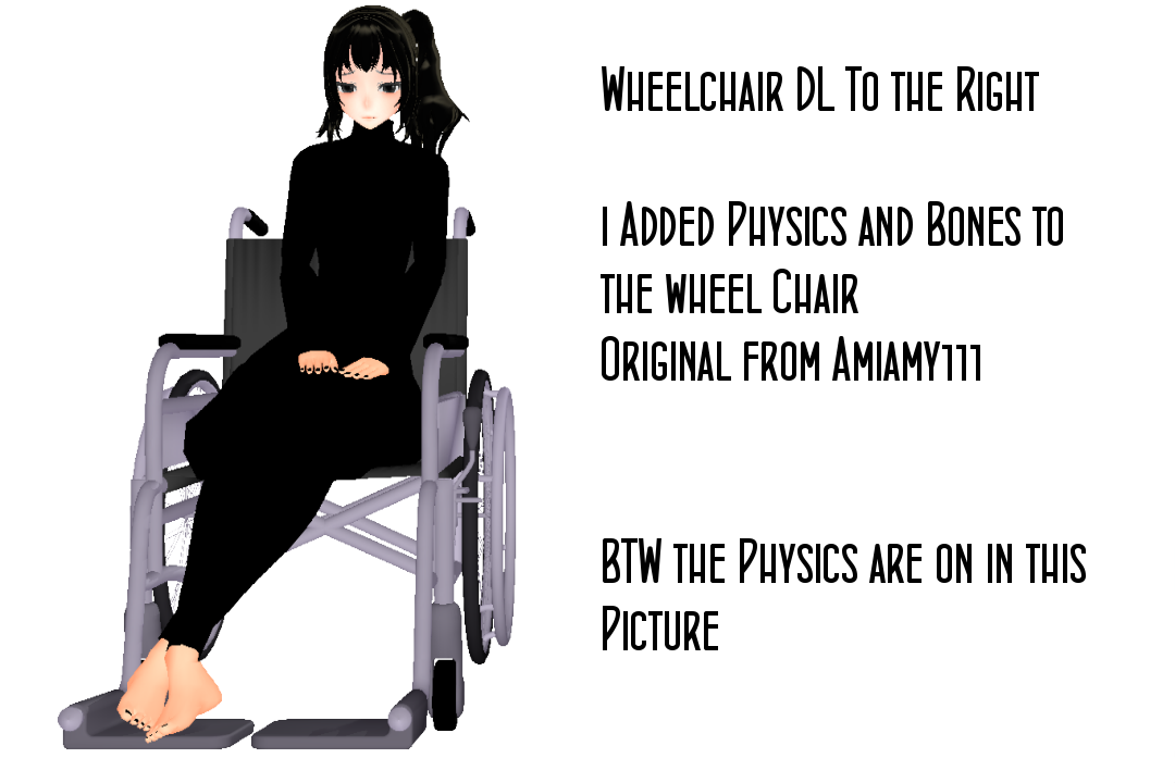 MMD Wheelchair DL by CelestCSilvari on DeviantArt
