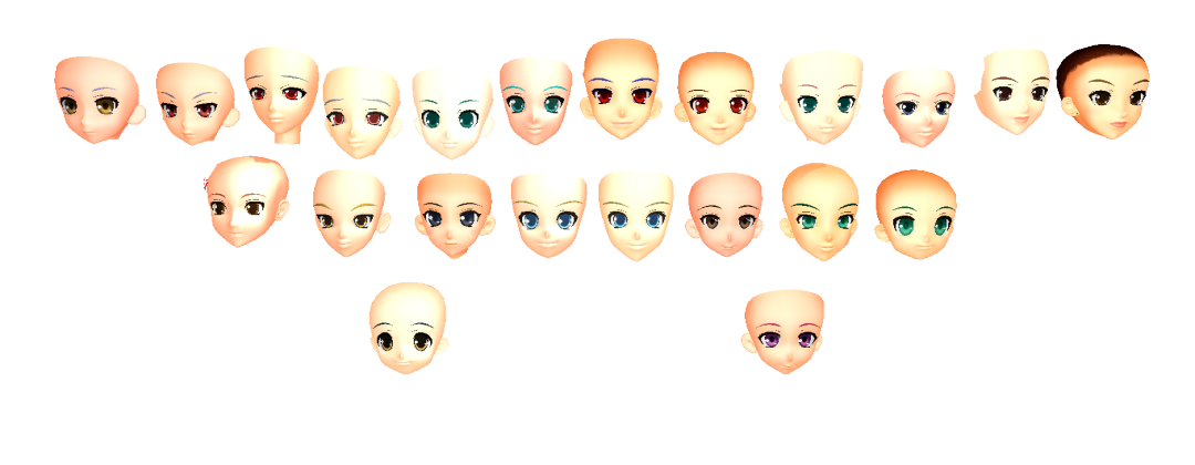 MMD Nakao Head Pack DL by CelestCSilvari on DeviantArt