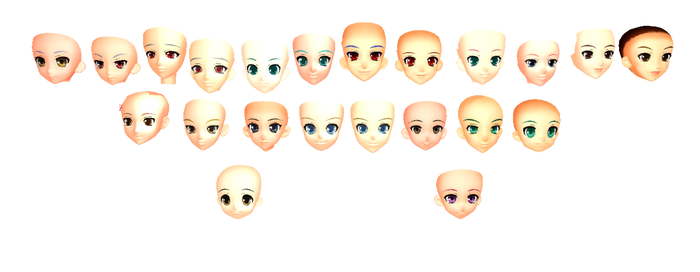 Bases - Head - Nakao on MMD-Mall - DeviantArt