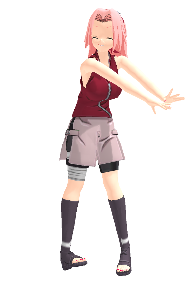 MMD Sakura Haruno DL by CelestCSilvari on DeviantArt