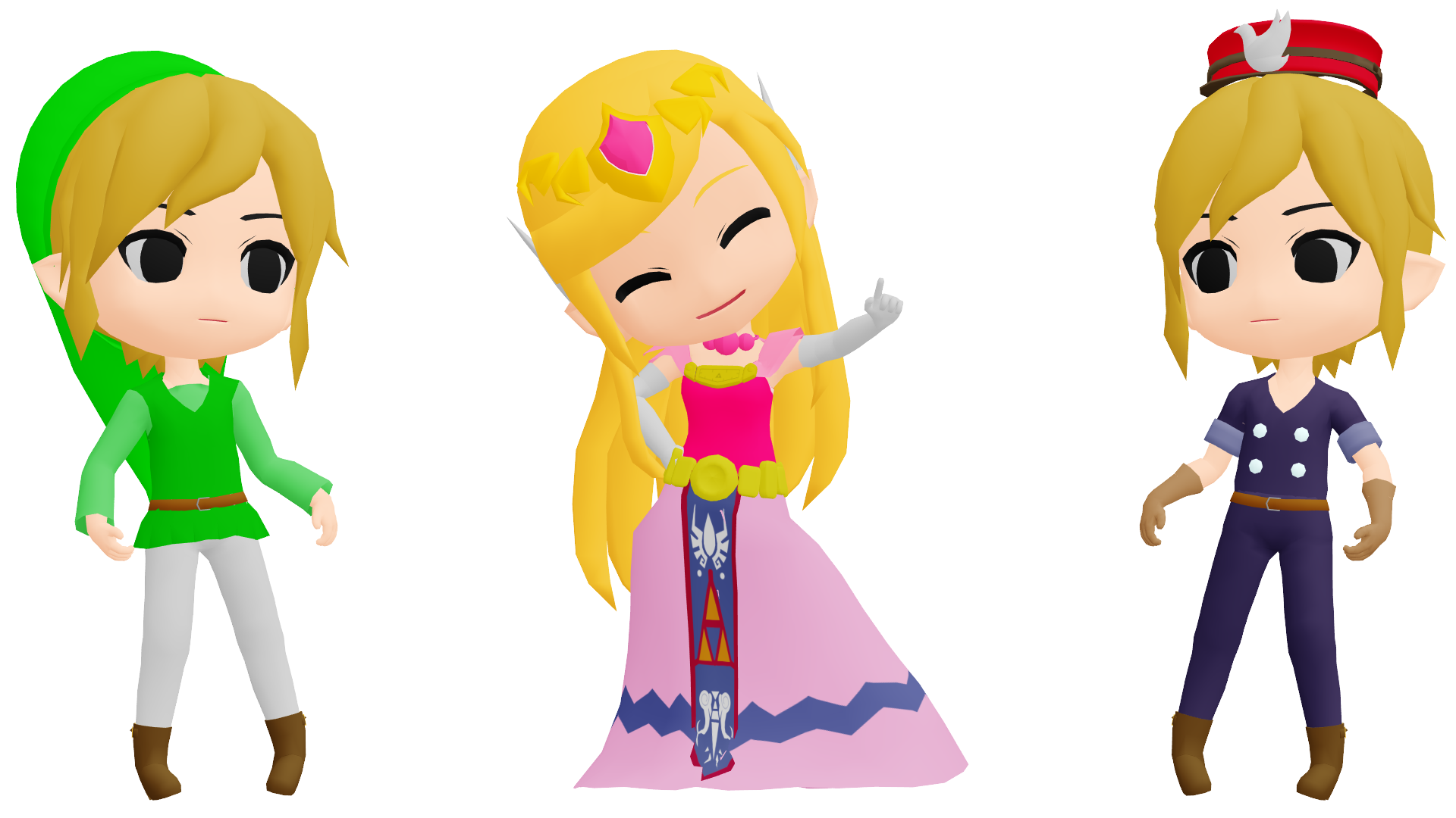 MMD Toon Link and Toon Zelda DL by CelestCSilvari on DeviantArt