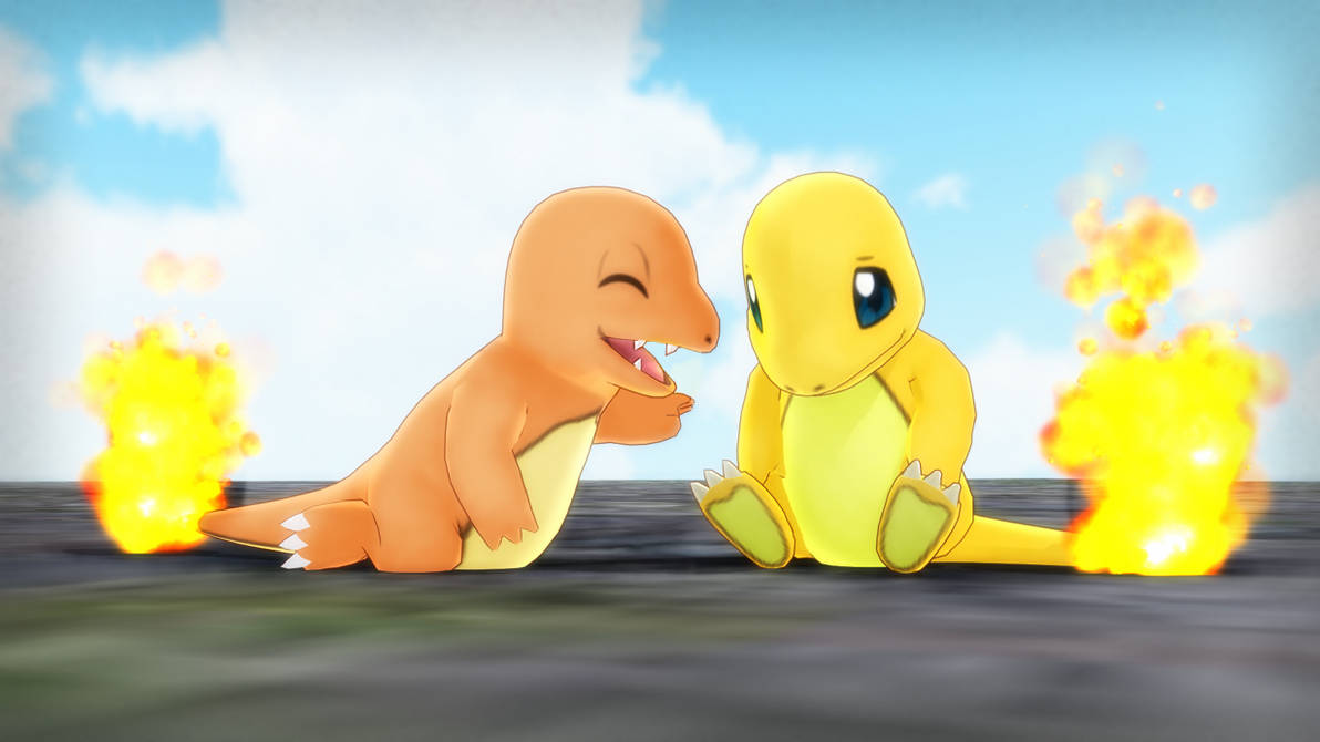 MMD PK Charmander DL -Update- by CelestCSilvari on DeviantArt