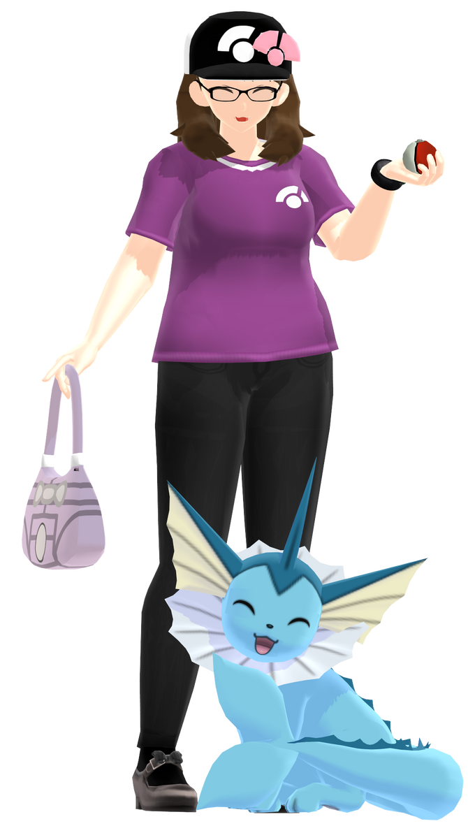 Mmd Pokemon Trainer Anna Dl By 2234083174 On Deviantart