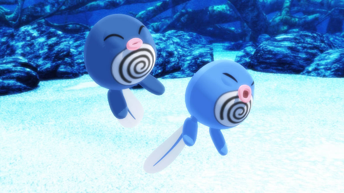 MMD PK Poliwag DL by CelestCSilvari on DeviantArt