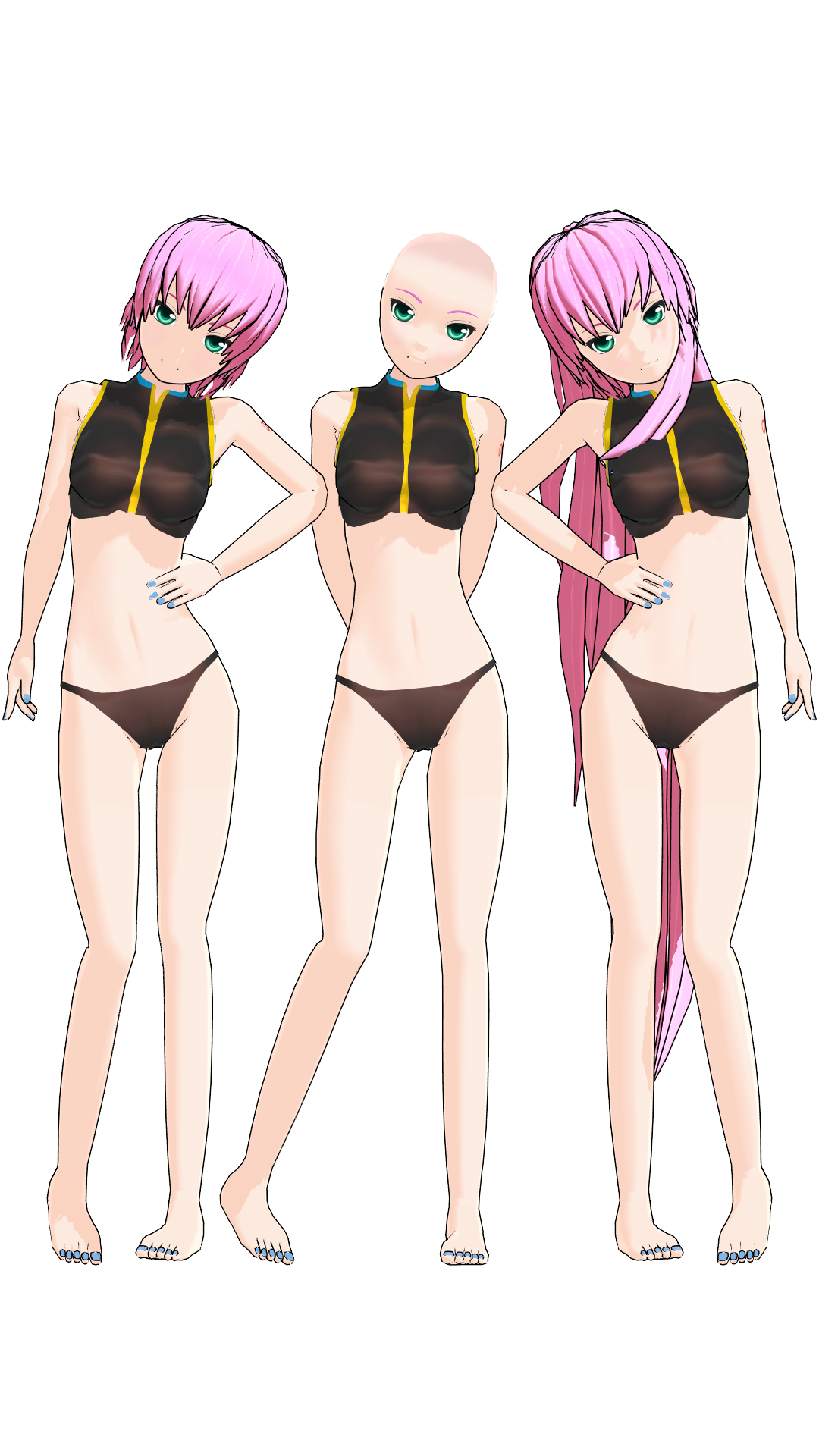 Bases - Female - Ki on MMD-Mall - DeviantArt