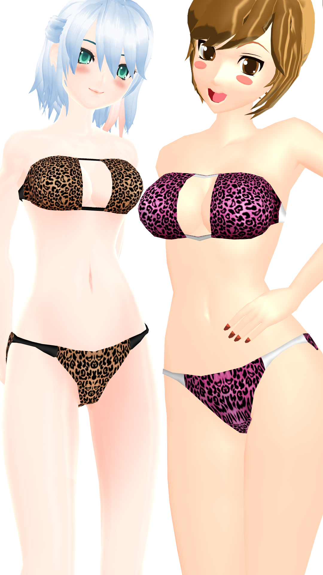 MMD Nakao MEIKO Leopard Bikini Textures DL by CelestCSilvari on DeviantArt