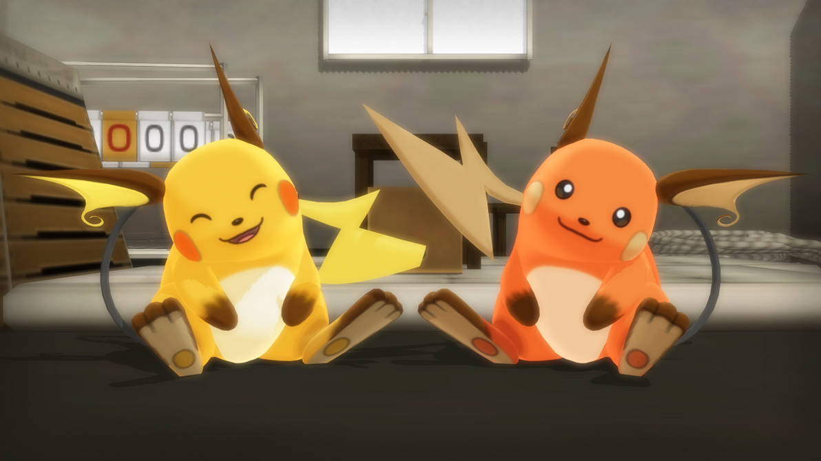 MMD PK Raichu DL by CelestCSilvari on DeviantArt