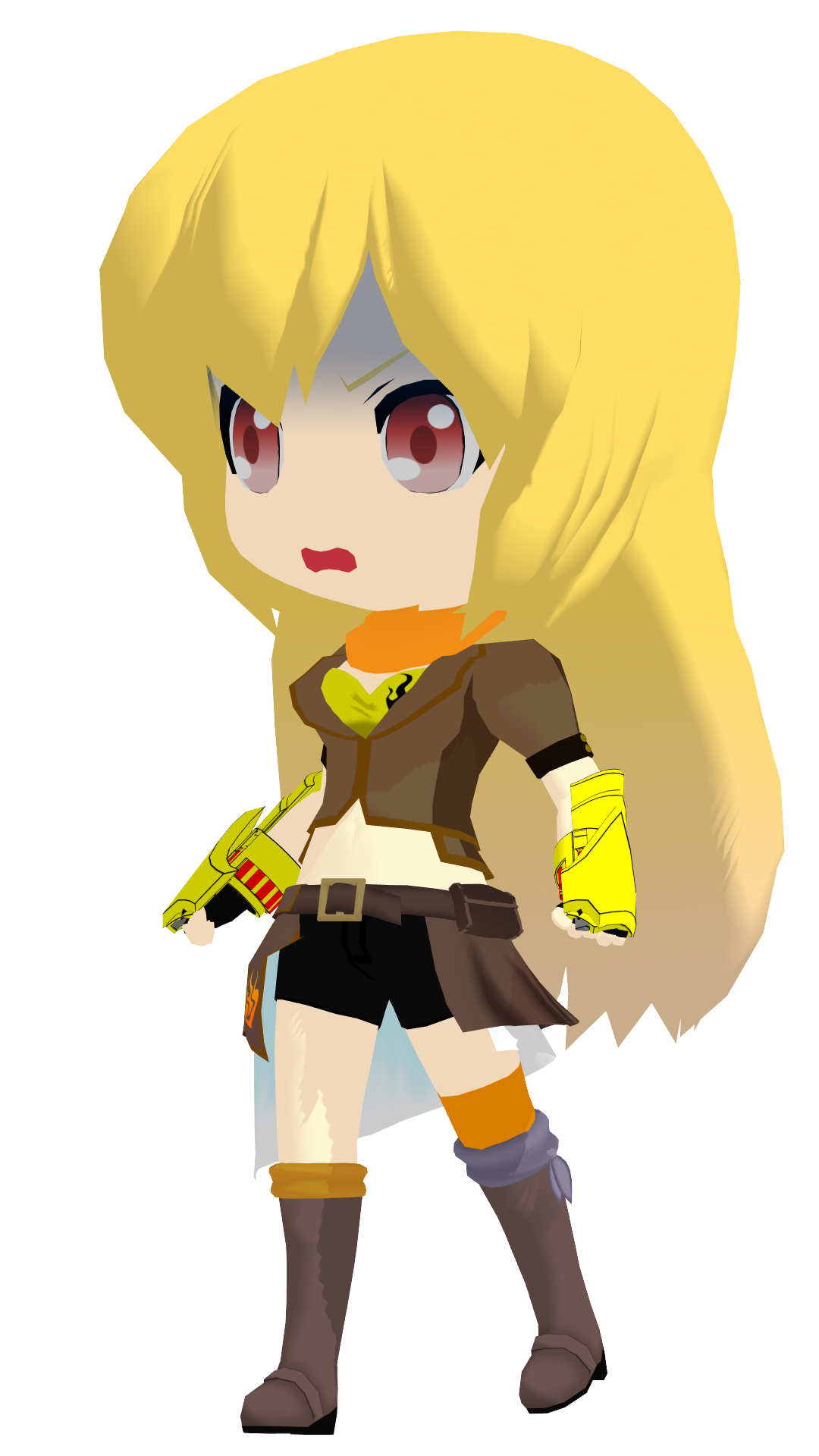 MMD Rummy RWBY Yang Xiao Long DL by CelestCSilvari on DeviantArt