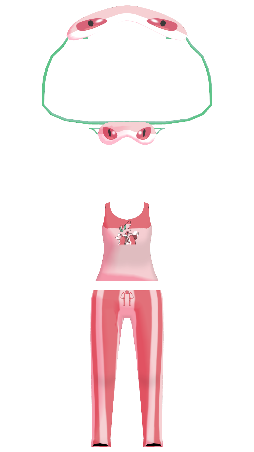 MMD Rummy PJs(Small Chested) DL by CelestCSilvari on DeviantArt