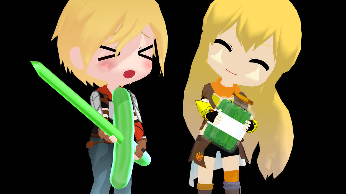 MMD Jar of Pickles plus Pickle Sword DL by CelestCSilvari on DeviantArt