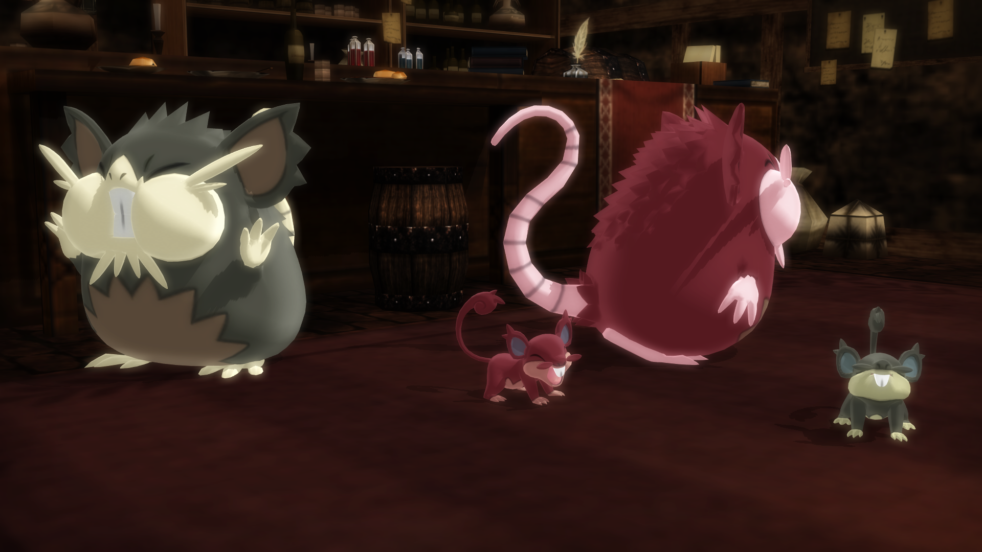 MMD PK Alolan Rattata and Raticate DL by CelestCSilvari on DeviantArt