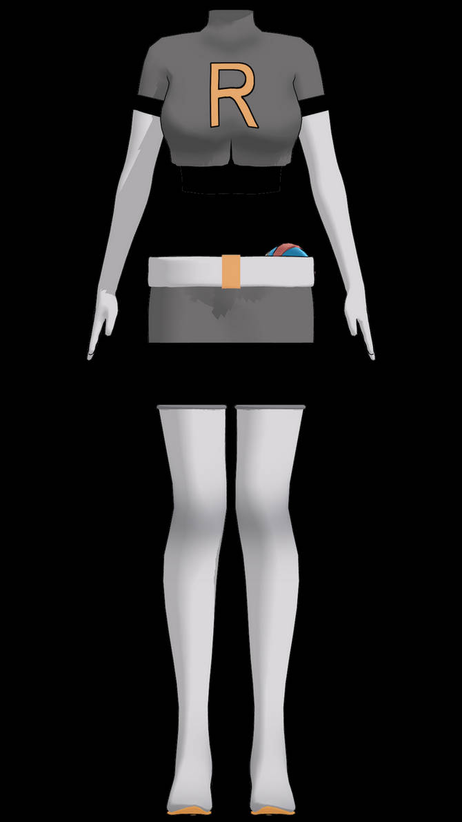 MMD Custom Team Rock Uniform DL by CelestCSilvari on DeviantArt