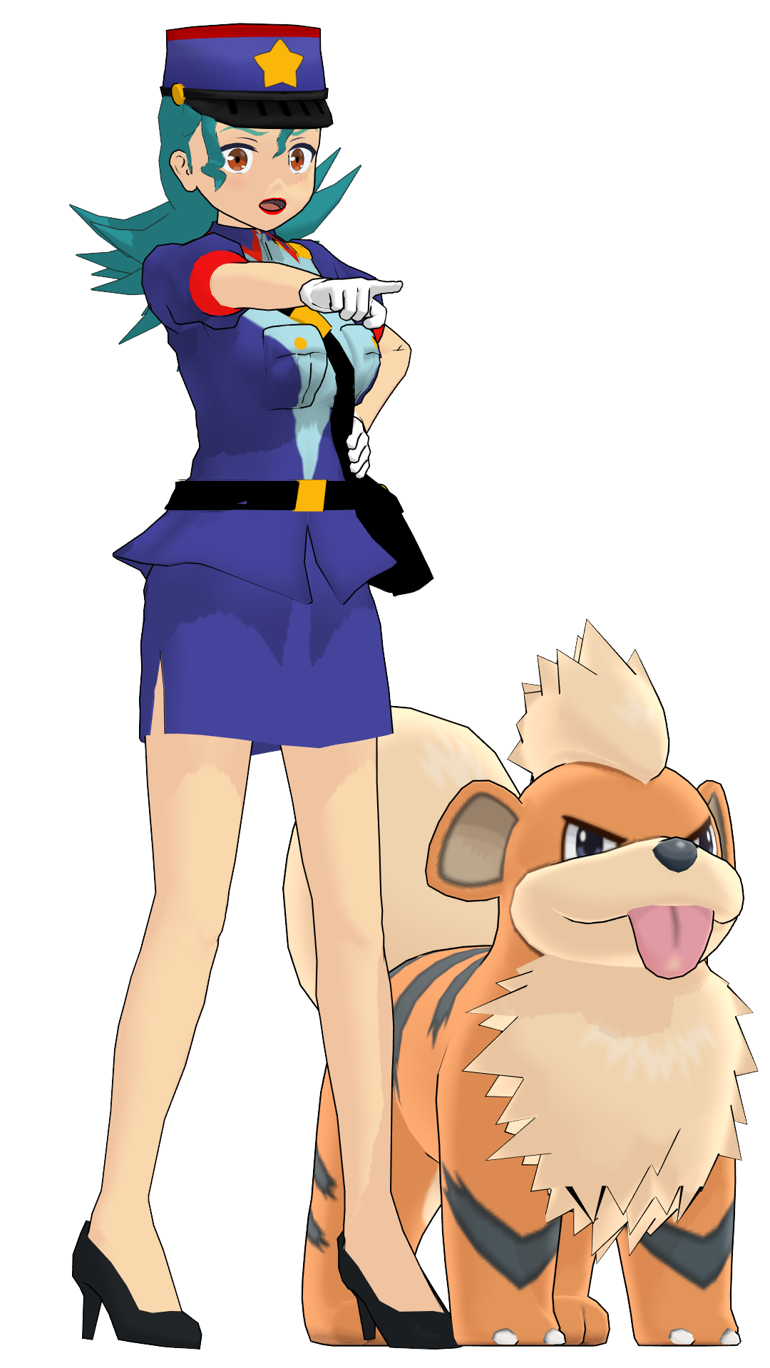 MMD KtoS Officer Jenny Update DL by CelestCSilvari on DeviantArt