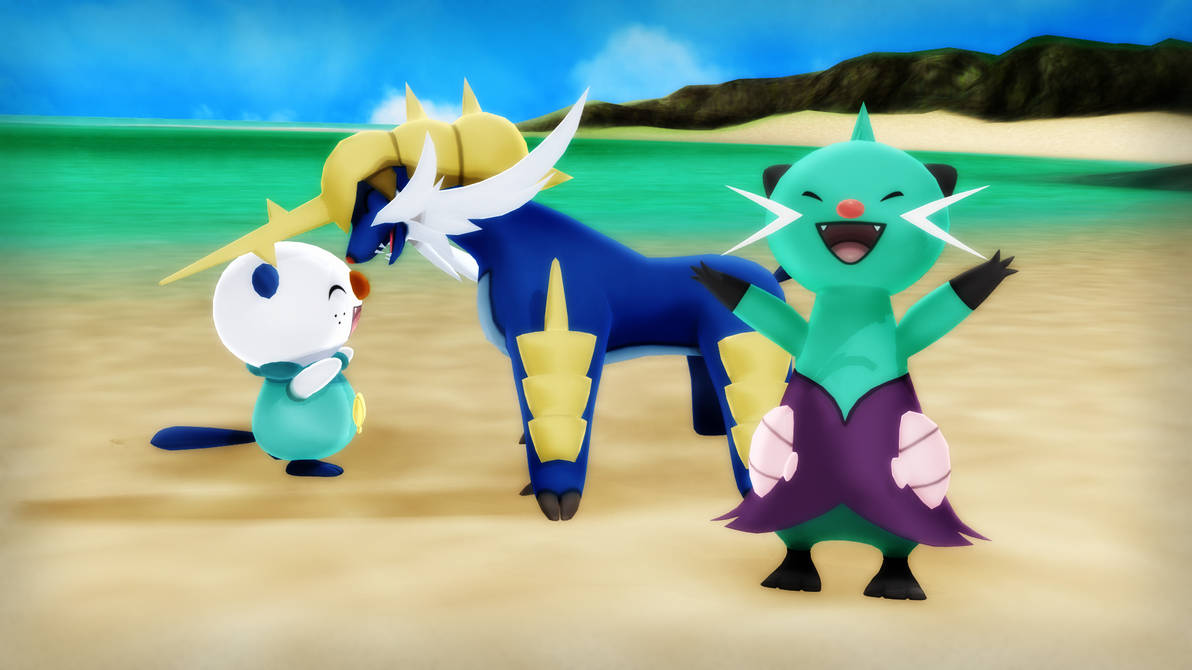 MMD PK Gen 5 Water Starter DL by CelestCSilvari on DeviantArt