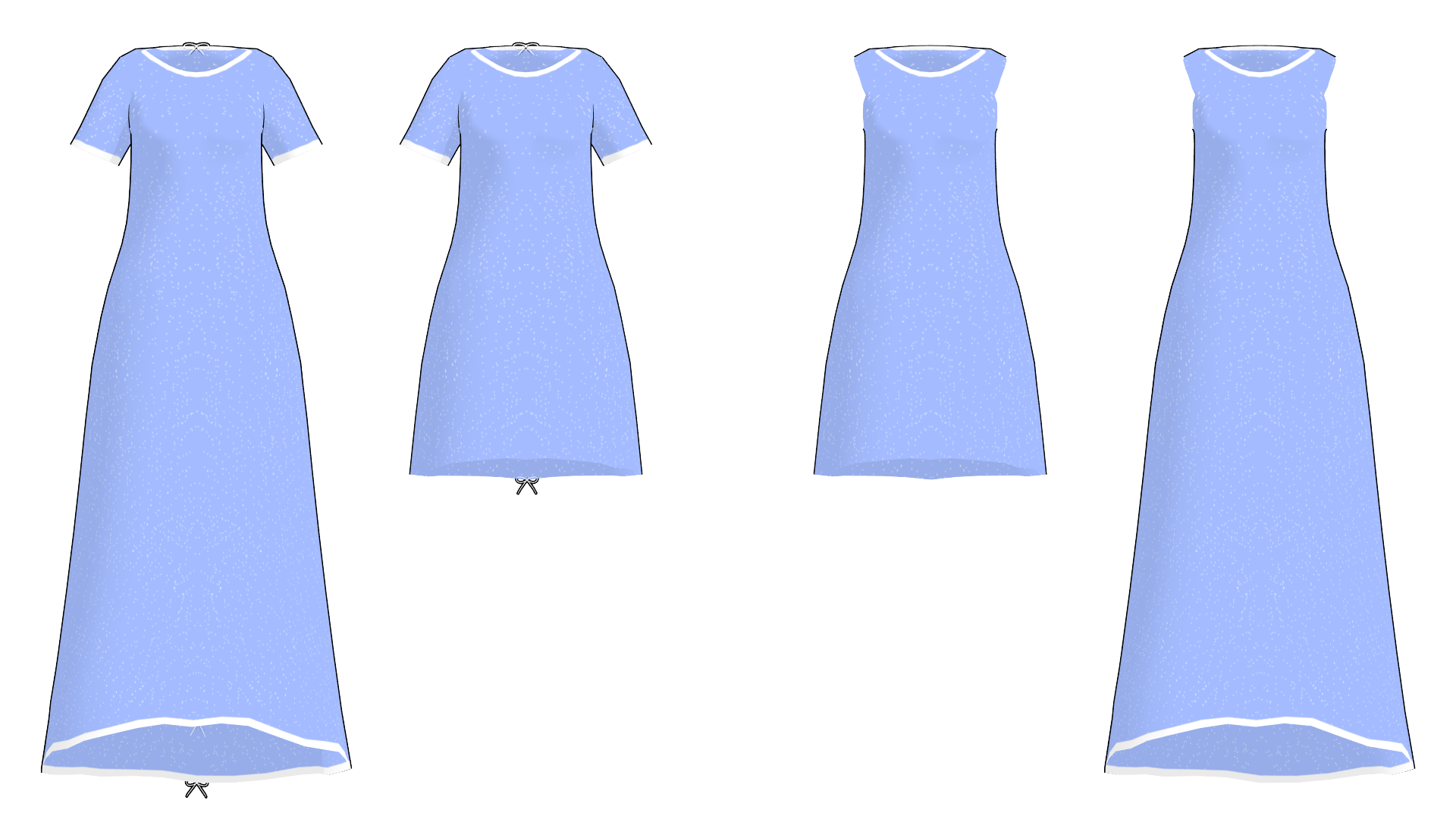 MMD Simple Gown DL by CelestCSilvari on DeviantArt