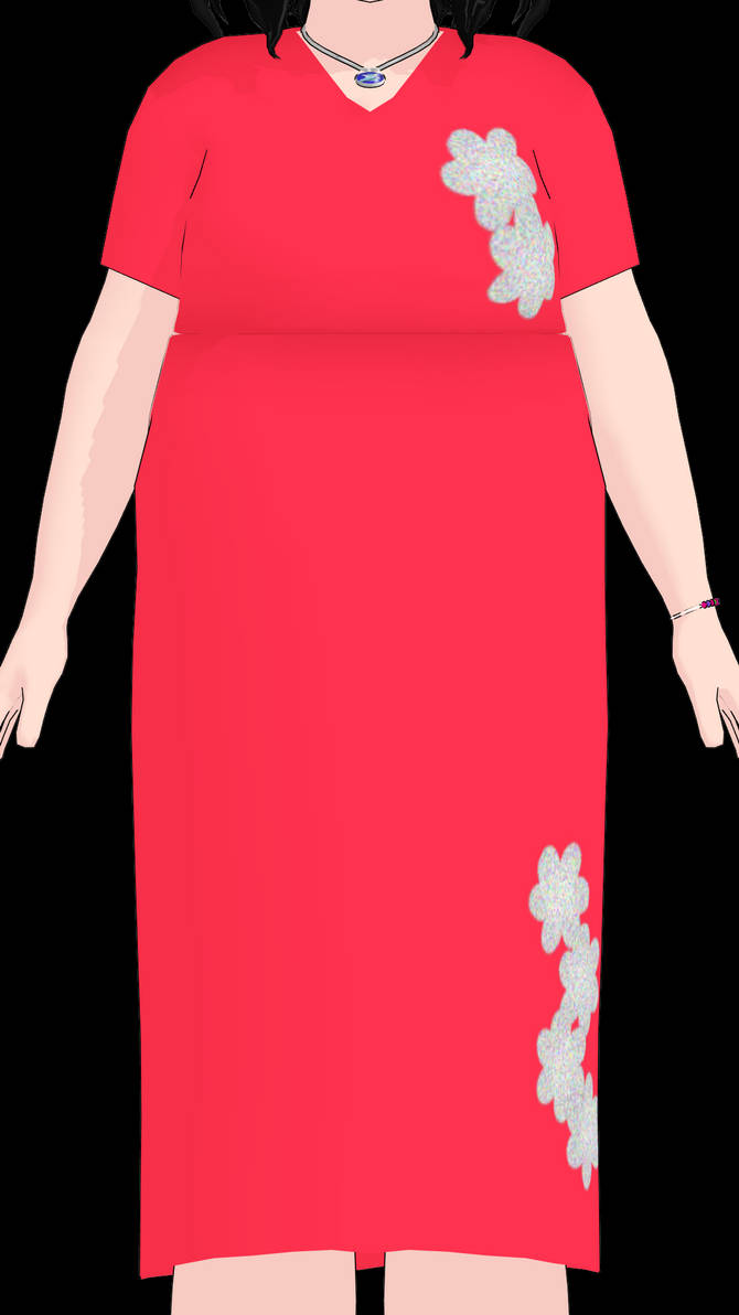 MMD Cute Plus Size Dress DL by CelestCSilvari on DeviantArt