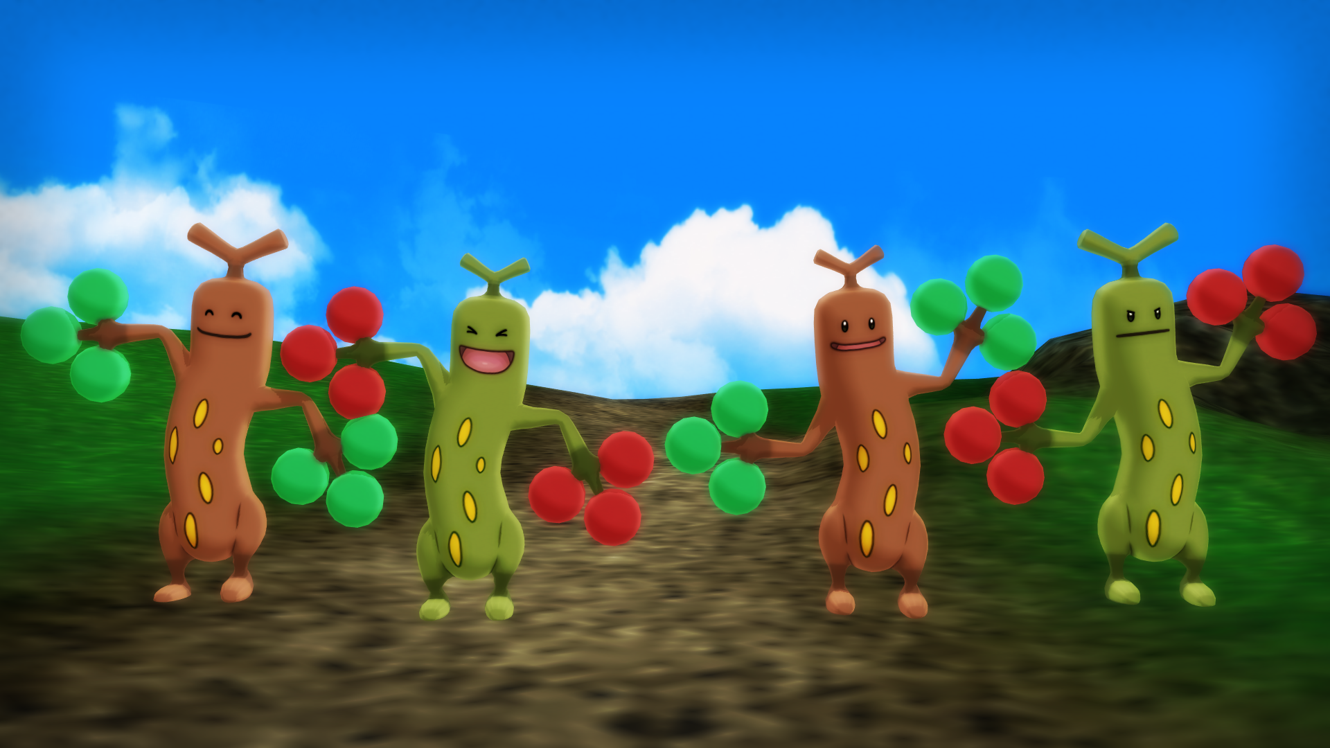 MMD PK Sudowoodo DL by CelestCSilvari on DeviantArt