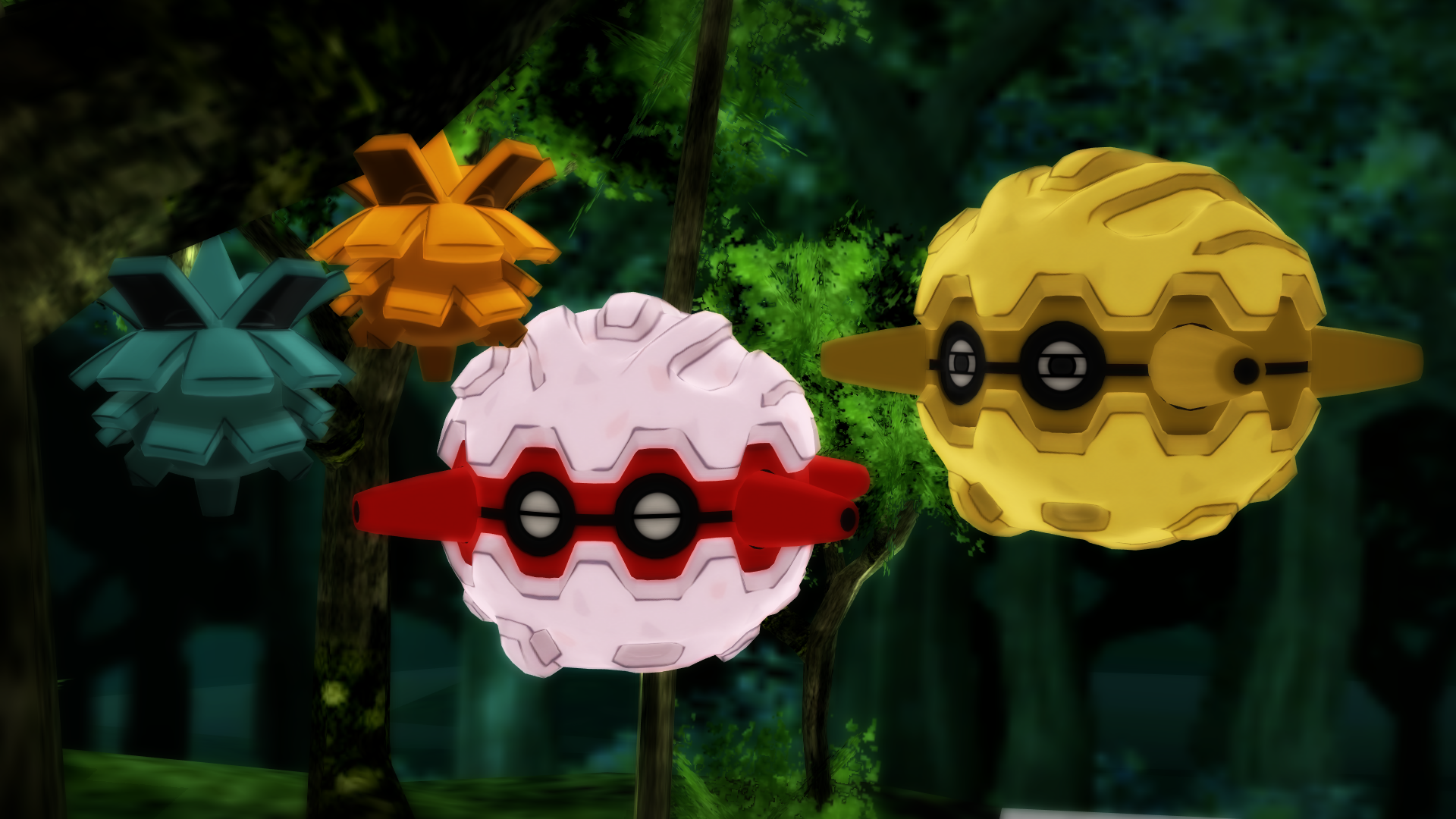 MMD PK Pineco Line DL by CelestCSilvari on DeviantArt