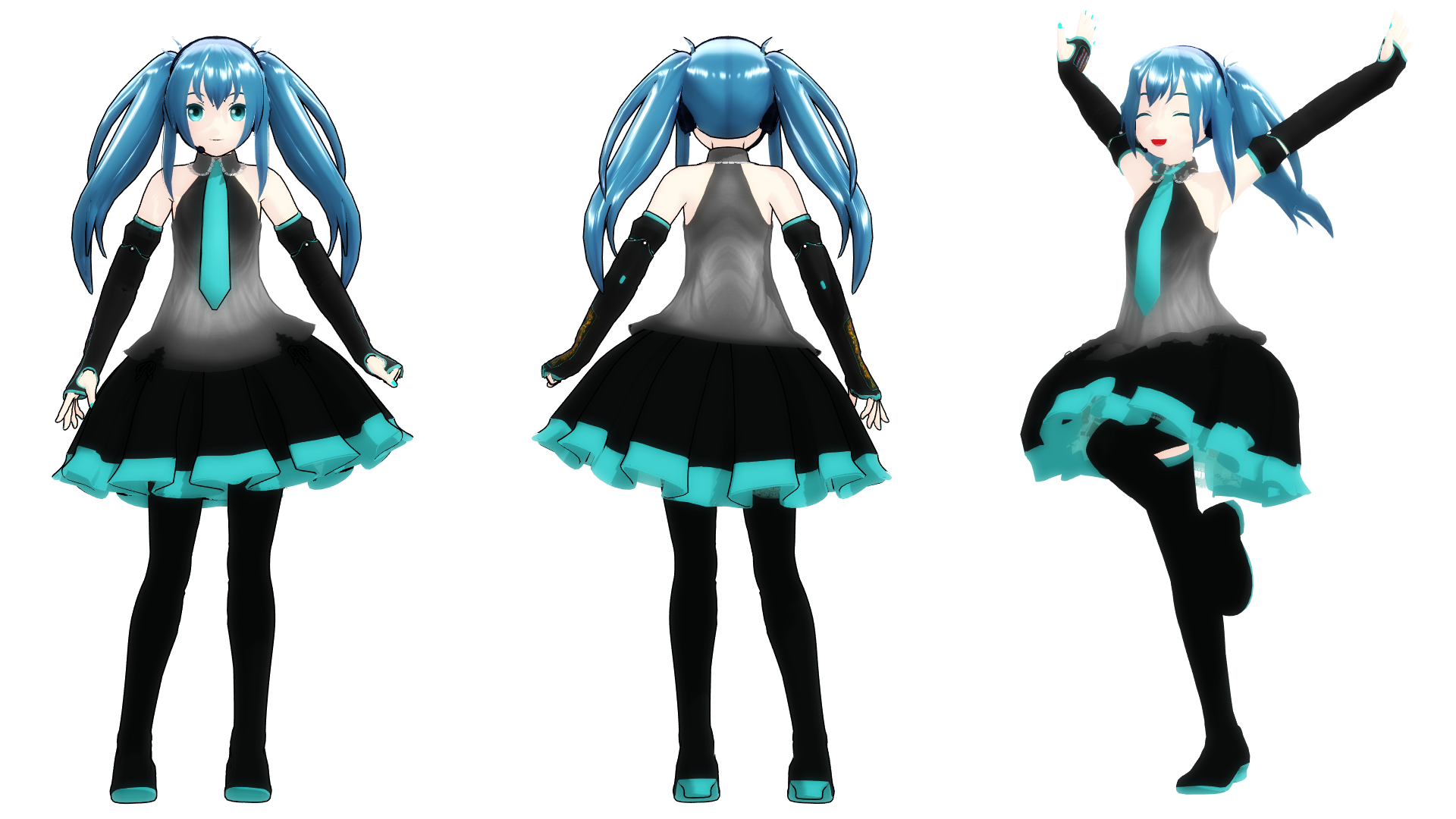 MMD MOTME Cutezy Hatsune Miku by CelestCSilvari on DeviantArt
