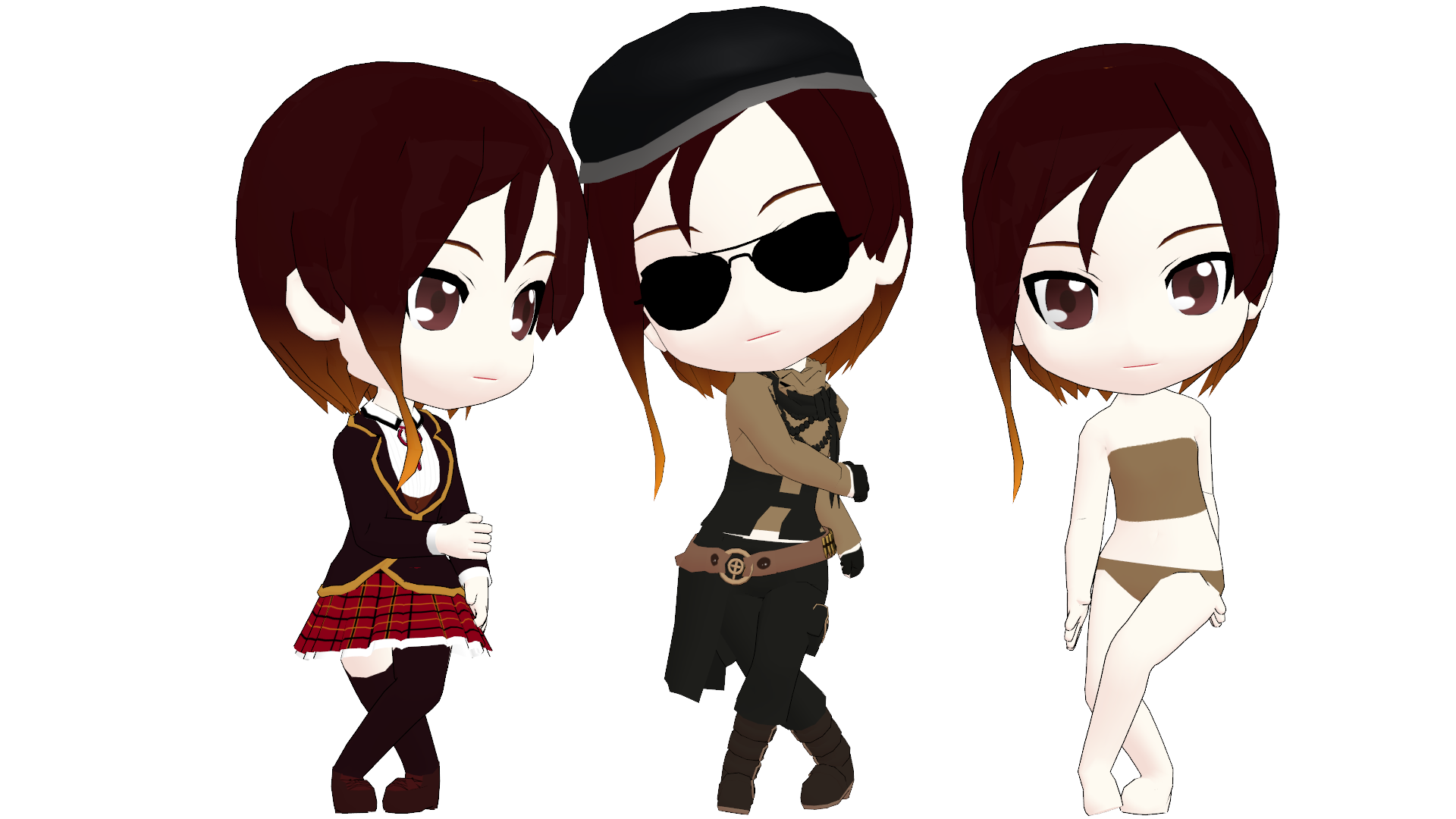 MMD Chibi Coco Adel DL by CelestCSilvari on DeviantArt