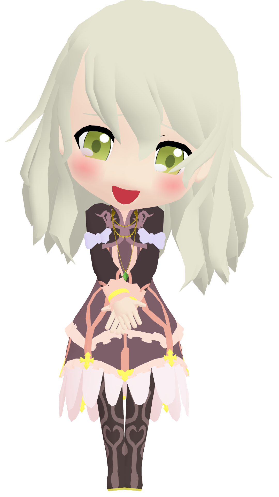 MMD Chibi Elize Lutus DL by CelestCSilvari on DeviantArt