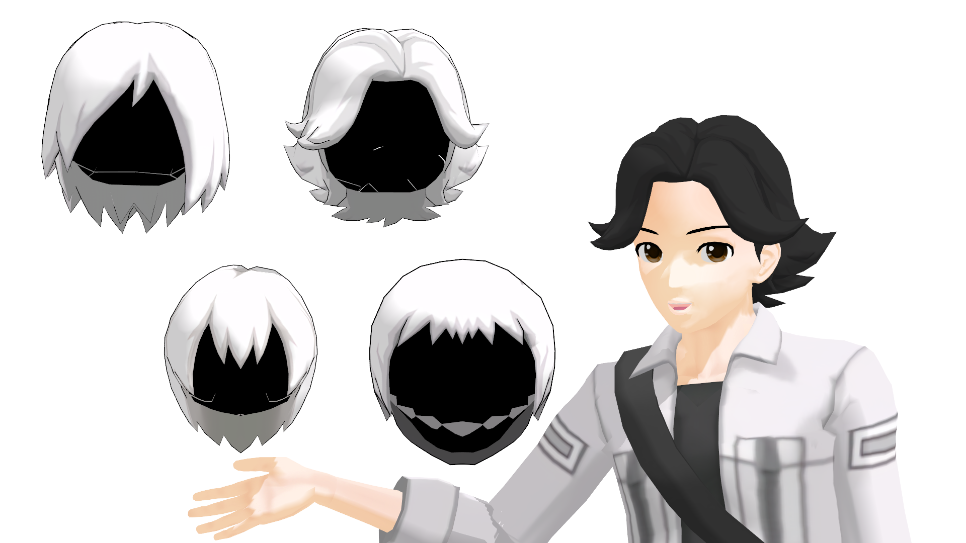 MMD PKXY Boy Hairstyles DL by CelestCSilvari on DeviantArt